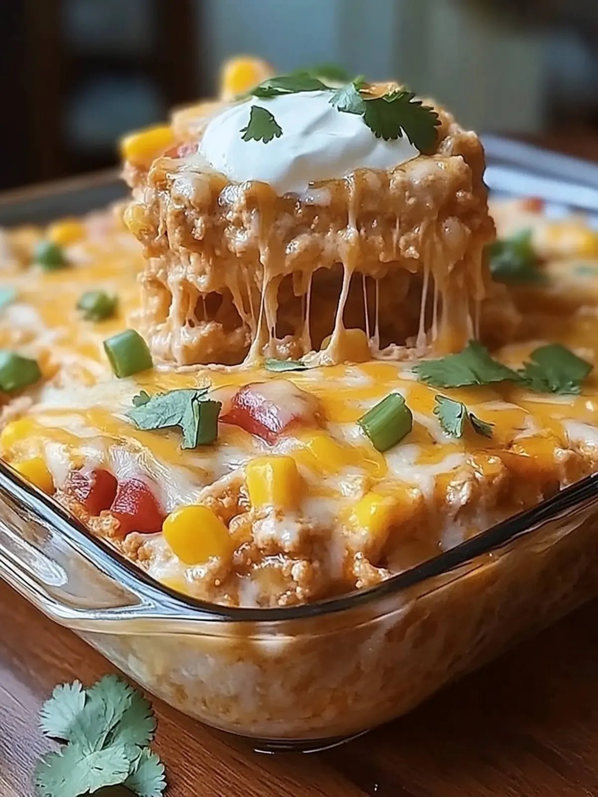 Ultimate Cheesy Mexican White Trash Casserole: Comforting Delight