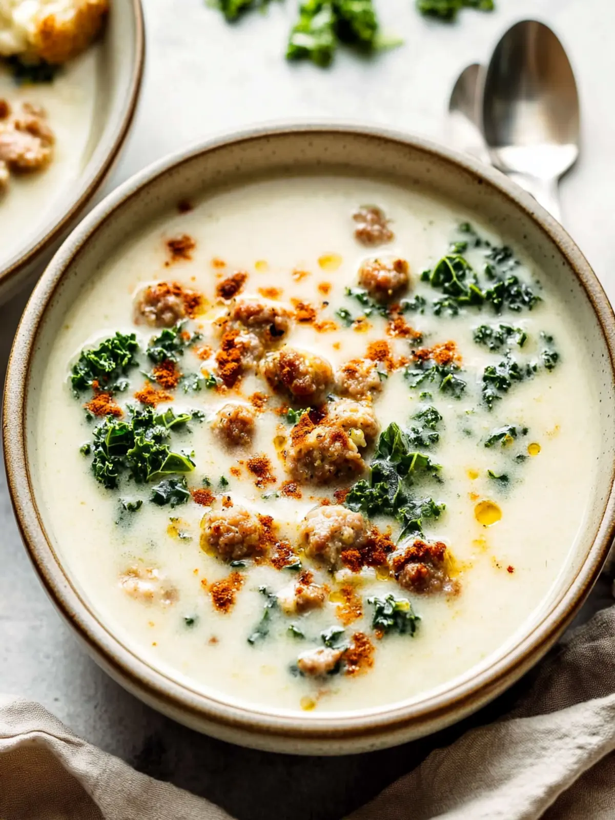 Ultimate Cauliflower Sausage Kale Soup: Delicious Comfort Food